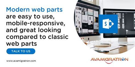 Migrate To Modern Sharepoint To Leverage Hundreds Of New Web Parts That