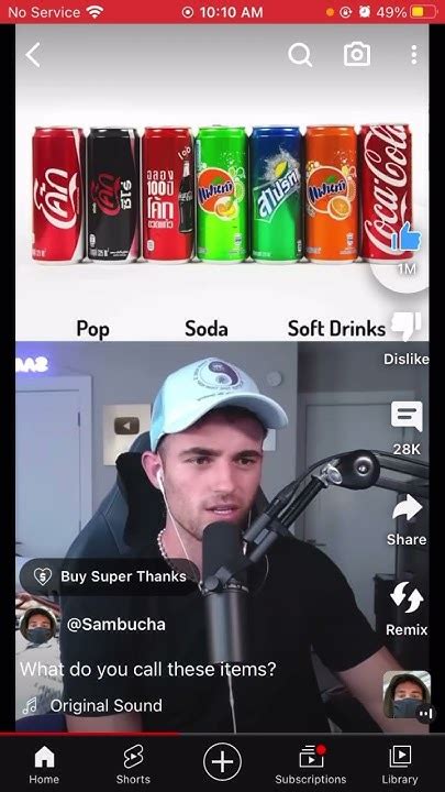 What Do U Call These Things Sambucha Shorts Funny Youtube