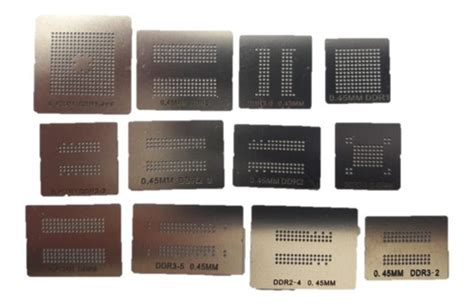 Kit Stencil Calor Directo Memoria Ddr Reballing Envío Gratis