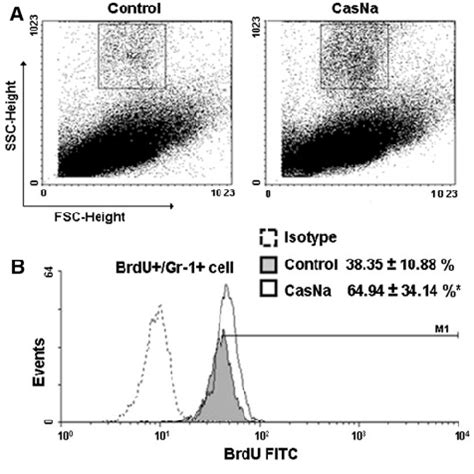 Representative FACS Plot From Analysis Of Gr 1 Positive Cells From The Download Scientific