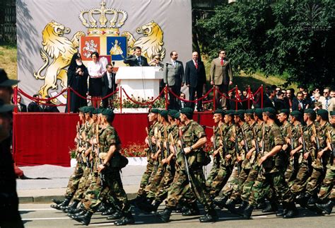 საყდრისის სამხედრო აღლუმი 2004 წელს პრეზიდენტი მიხეილ სააკაშვილი Facebook