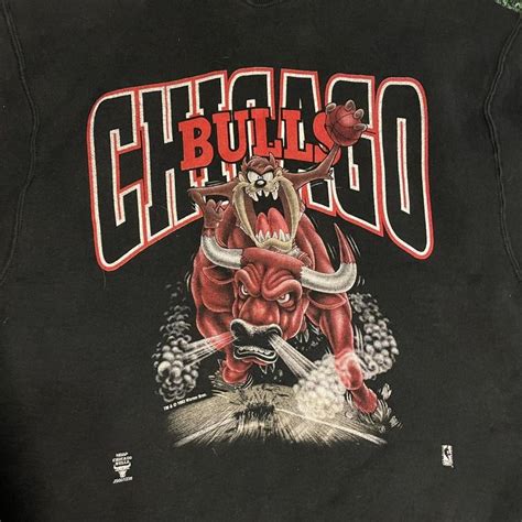 1990s Chicago Bulls Tasmanian Devil Graphic Depop Chicago Bulls