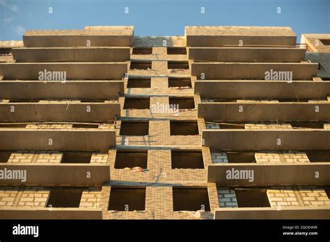 Building A House Multi Storey Building Without Cladding Construction