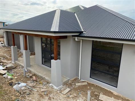 Taupe Stone On Hebel Monument Roof