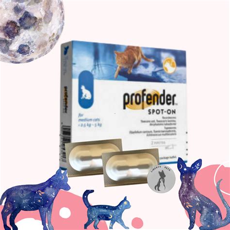 Jual Profender Medium Cat 25kg 5kg Tetes Cacing Kucing Hamil