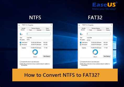 Fat32 To Ntfs How To Convert File System From Fat Or Fat32 To Ntfs