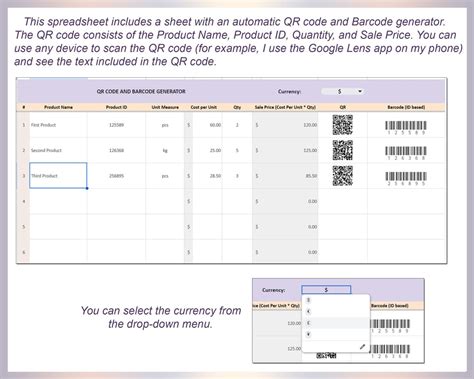 QR Code Maker Google Sheets Barcode Generator Online QR Creator Spreadsheet Qrcode Generator