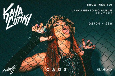 Wolf Glamazon Apresenta Kaya Conky Lançamento Do Álbum Sextape Em Campinas Sympla
