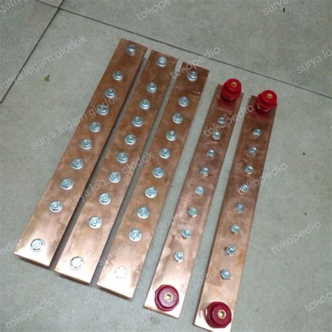 Jual Busbar Tembaga 5mm X 50mm X 300mm Cutom Busbar Busbar Custom Jakarta Barat Surya Logam