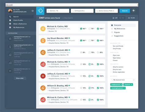 Card Ui List View With Filter Designs Gui Design Web App Design