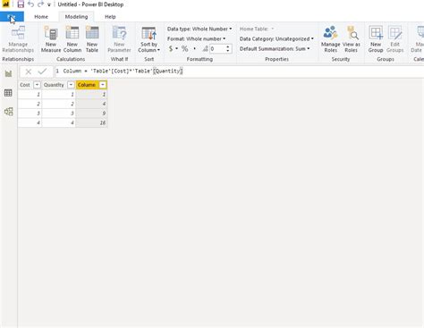 solved create a new calculated column by multiply two oth