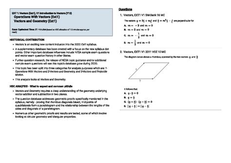 Vectors Hsc Questions Studocu Vectors Hsc Questions Studocu