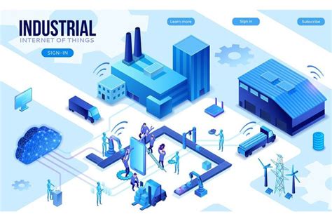 Assembly Line Isometric Vector 3d Infographic Illustration Isometric