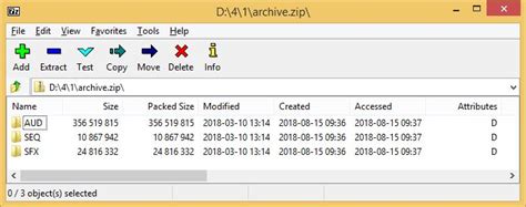 Zip 7zip Command Line Add Without Directory Attribute D Super User