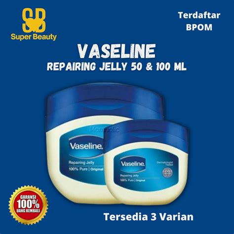 Jual Vaseline Repairing Petroleum Jelly 100ml 100 Ml 50ml 50 Ml Aloe
