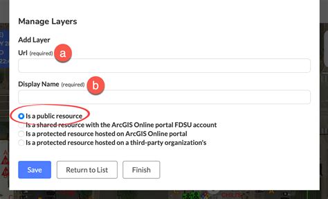 Managing Arcgis Layers