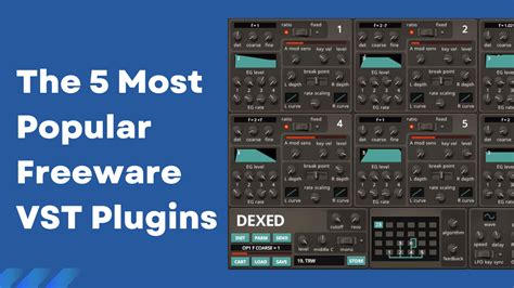 The 5 Most Popular Freeware Vst Plugins