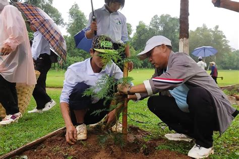 မိုးရာသီသစ်ပင်စိုက်ပျိုးပွဲအဖြစ် လားရှိုးဂေါက်ကွင်းတွင် ပျိုးပင်ပေါင်း