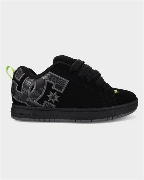 Buy Mens Court Graffik Skate Shoes By Dc Shoes Amazon Surf Nz