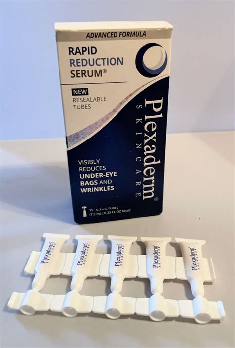 Plexaderm Rapid Reduction Serum Does It Really Work Reduce Under