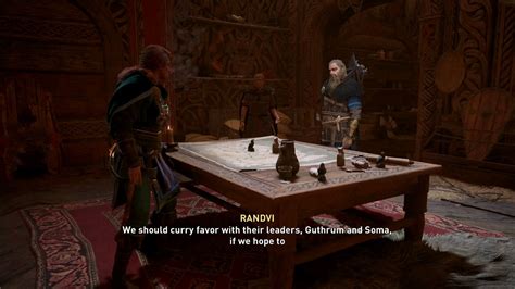 Eivor Having A Chat With Randvi J Fox Rassassinscreedvalhala