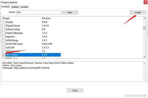 notepad 没有hex editor怎么办 notepad没有hex editer csdn博客