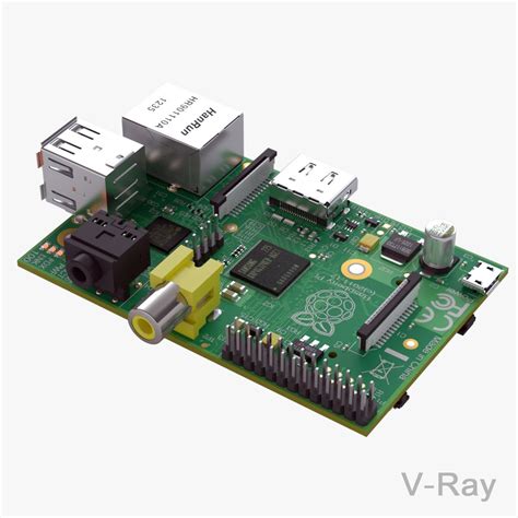 raspberry pi 3d Модель 99 3dm 3ds fbx ige max obj unknown