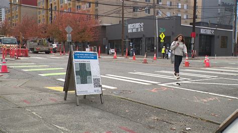 Seattles First Protected Intersection Aims To Enhance Pedestrian Cyclist Safety In Slu