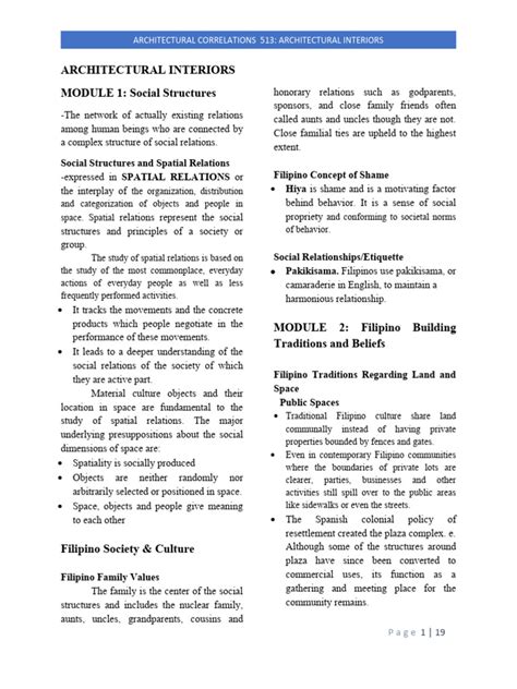 Architectural Interiors Ac Module Pdf Behavior Space
