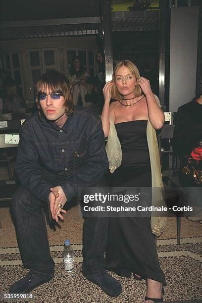 Liam Gallagher Patsy Kensit Photos And Premium High Res Pictures