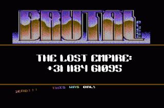CSDb Mega BBS Intro By Brutal CSDb Mega BBS Intro By Brutal