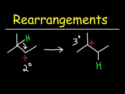 Hydride Shift Arrows Clipart