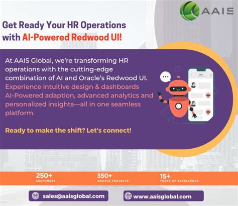 Aais Global On Linkedin Oraclecloud Oracle Hrtech Digitaltransformation Ai Redwood