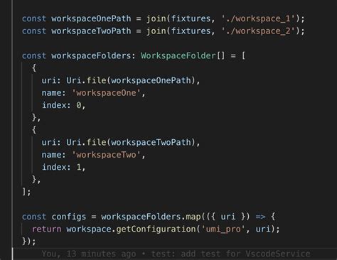 Workspacegetconfiguration In Unit Test Not Get Correct Config In Unittest · Issue 73960