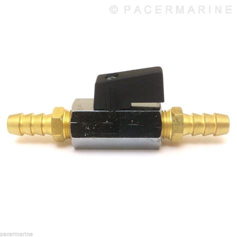 3 Way Fuel Tap Shut Off Valve 10mm Pacermarine