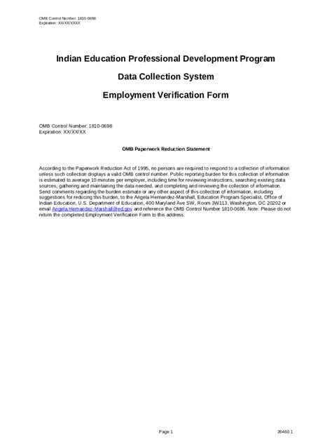 Employment Verification Doc Template Pdffiller