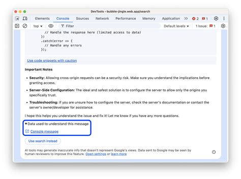 通过控制台数据分析更好地了解错误和警告 chrome devtools chrome for developers