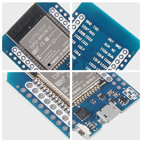 4pcs D1 Nodemcu Esp32 Esp Wroom 32 Wlan Wifi Ubuy India