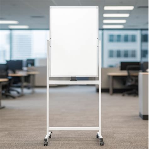 Pizarra Vertical Móvil Doble Cara 60x90cm Idea Market Spa