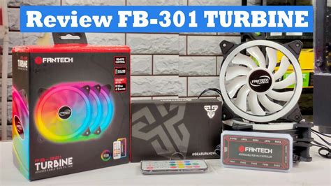 Unboxing Fantech Turbine Argb Case Fan 3 In 1 Controller Youtube