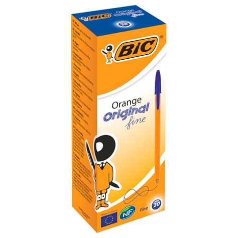 Ручки шариковые BIC синие набор 20 штук купить по цене 819 ₽ в интернет ...