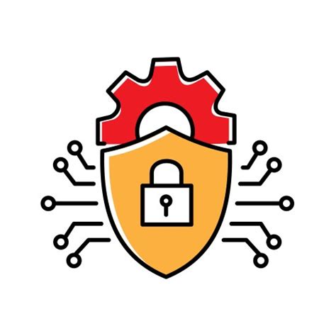 Intrusion Detection Cyber Threat Icon Royalty Free Vector