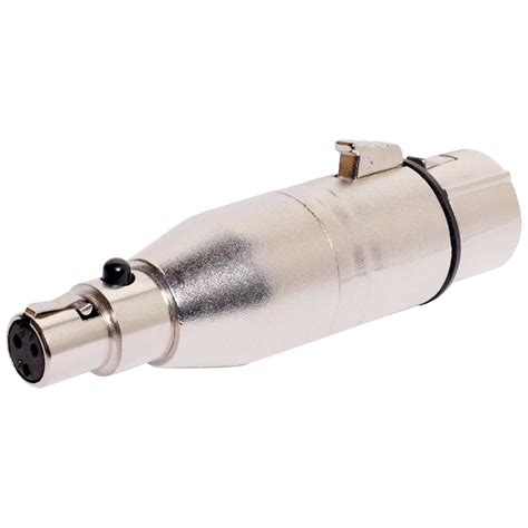 Xlr 3 Pin To Mini Xlr Adaptors Professional Audio Connectivity Anything Audio