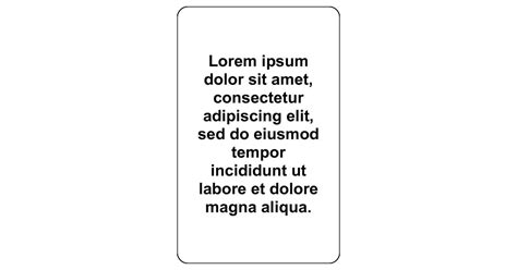 Simple Portrait Large Bold And Center Full Text Card Design Id Card