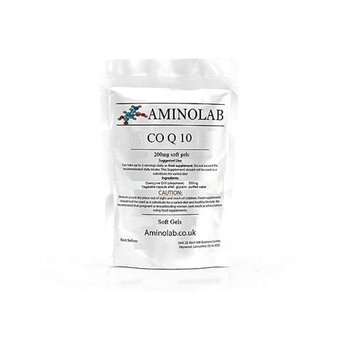 Aminolab Enzyme CO Q COQ mg gélules molles