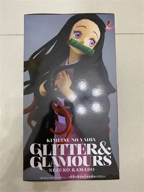 Nezuko Kamado Kitmetsu No Yaiba Glitter Glamours Hobbies Toys Toys Games On Carousell