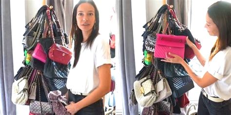 샤넬 전속 모델이 가방 너무 많아 만든 ‘신상 샤넬백 트리 영상 인사이트