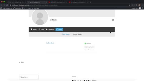 manage your buddyforms submissions from within the ultimate member