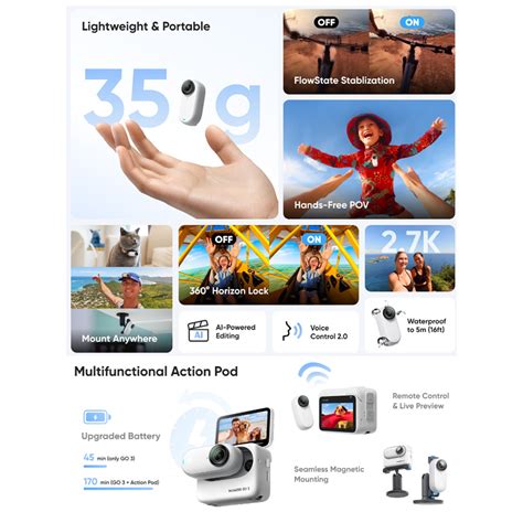 Insta360 GO 3 Action Camera Price In Malaysia Specs KTS