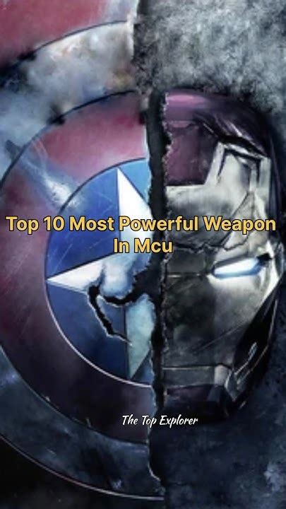 top 10 most powerful weapons in mcu - YouTube